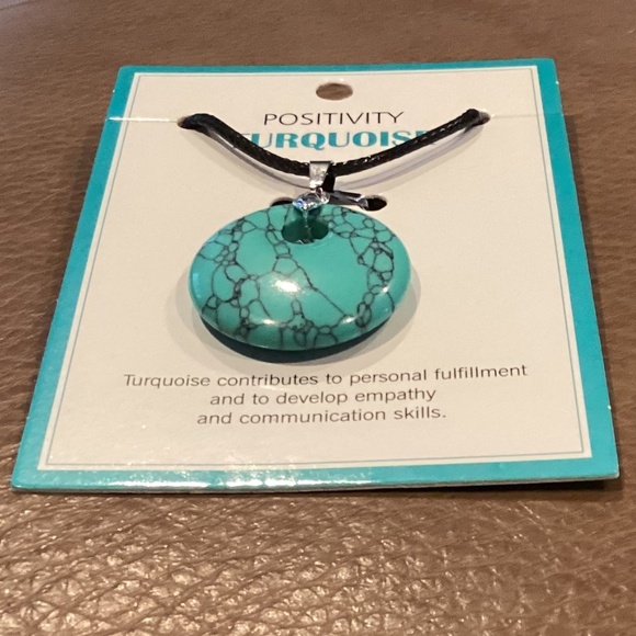 Jingpin | Jewelry | Jin Pin Turquoise Crystal Necklace With Symbolic ...